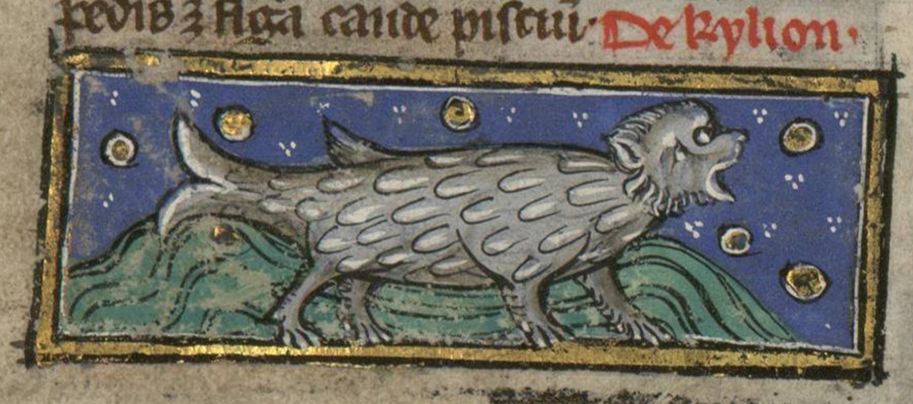 Medieval Bestiary : Beasts : Kylion
