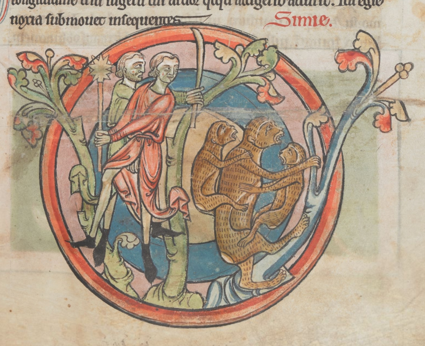 Medieval Bestiary : Beasts : Ape